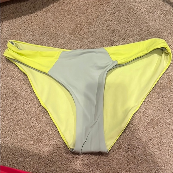 Vero Moda | Swim | Nwot Vero Moda Yellow And Gray Bikini Bottom | Poshmark
